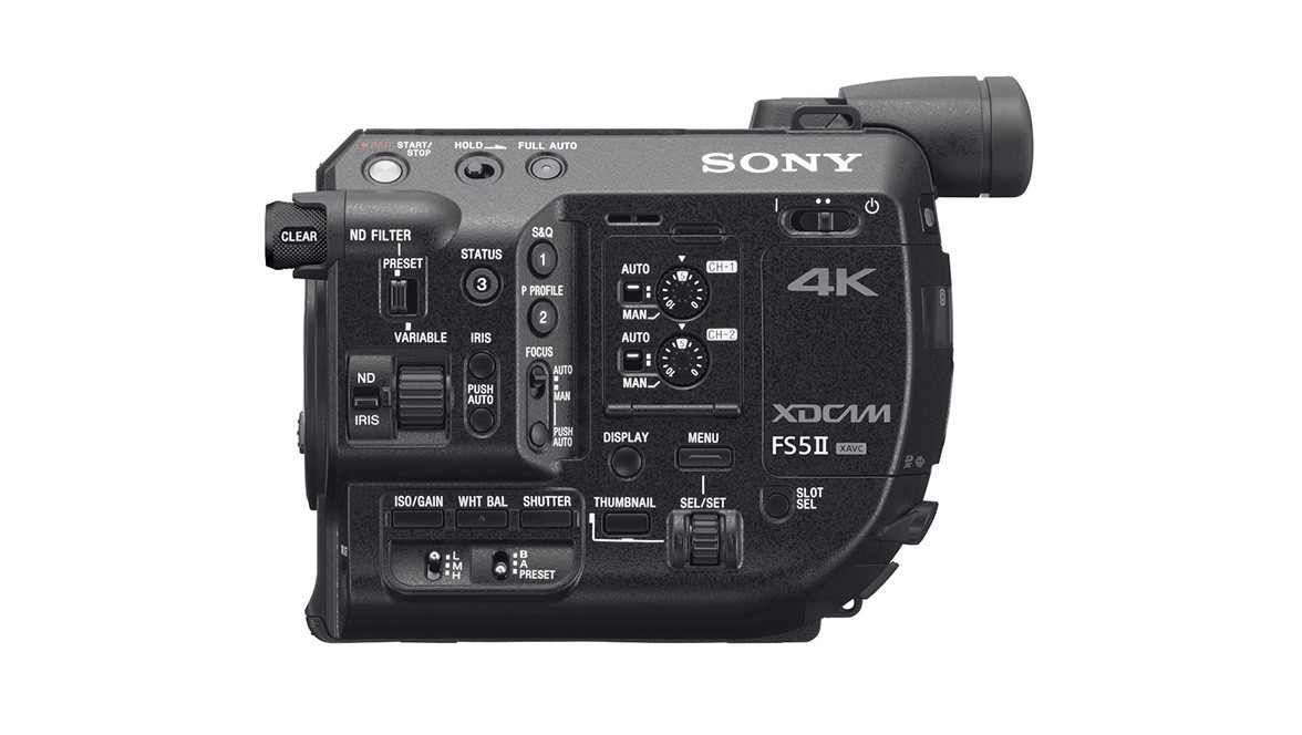 Sony PXW-FS5 II 4K XDCAM Super 35mm Compact Camcorder with 18-105mm f/4 ...