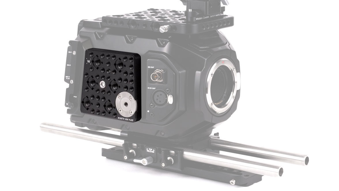 Wooden Camera Rosette Side Plate (URSA Mini) | Cages / Baseplates ...