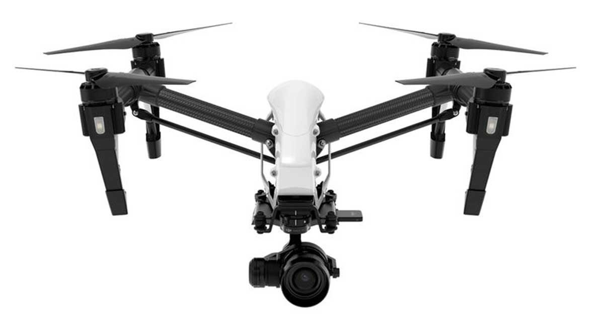 DJI Inspire 1 RAW Quadcopter with Zenmuse X5R 4K Camera and 3-Axis ...