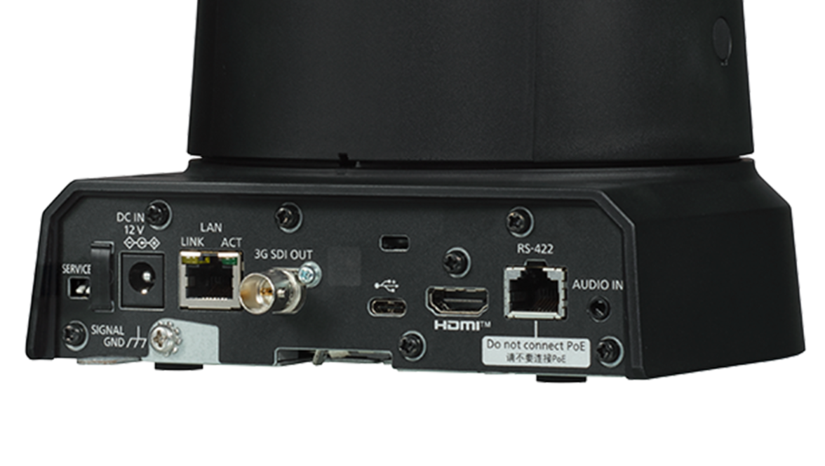 Panasonic AW-UE50 Motorized Optical 24x Zoom 4K PTZ Camera - White ...