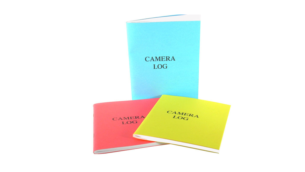 Camera Log Book - Red | Camera Operator / AC Tools | Expendables | Buy ...