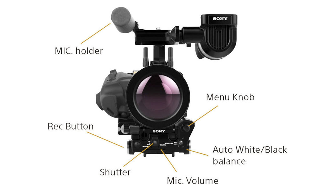 Sony CBK-55BK Documentary Dock for PMW-F5 and PMW-F55 | Cages ...