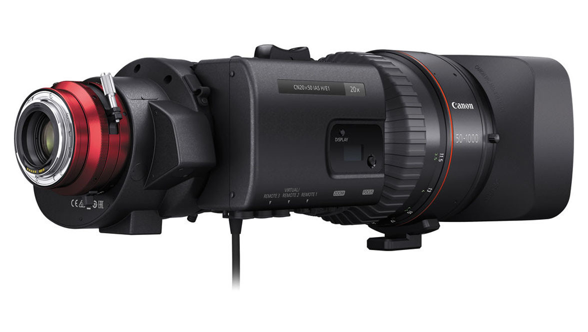 Canon 50-1000mm CINE-SERVO CN20x50 Cinema Zoom T5.0-8.9 - EF Mount ...