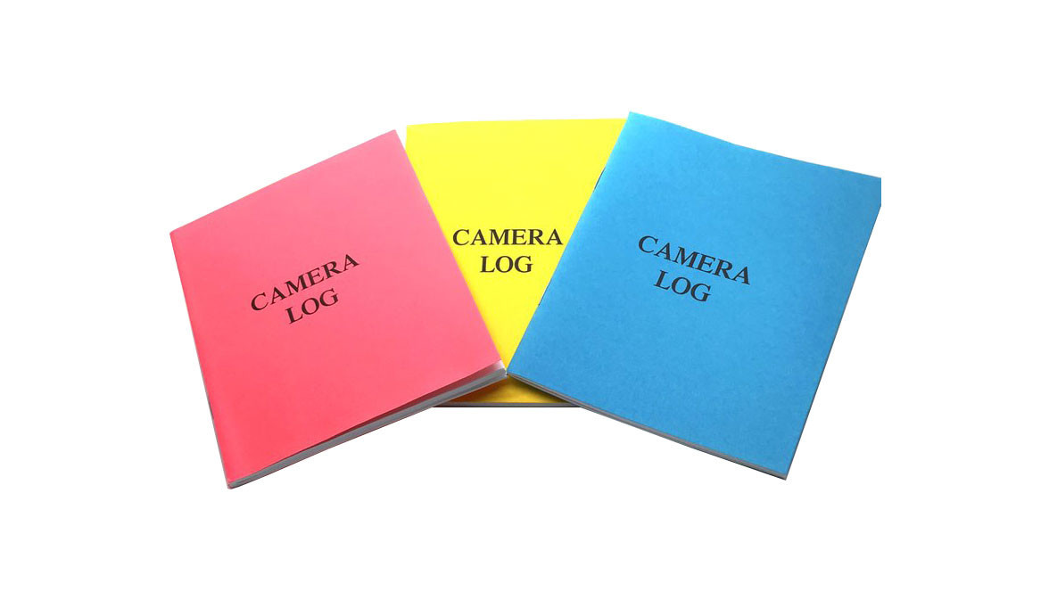 Camera Log Book - Red | Camera Operator / AC Tools | Expendables | Buy ...