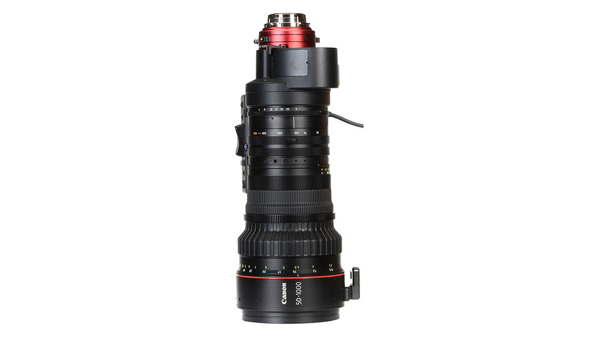 Canon 50-1000mm CINE-SERVO CN20x50 Cinema Zoom T5.0-8.9 - PL Mount ...
