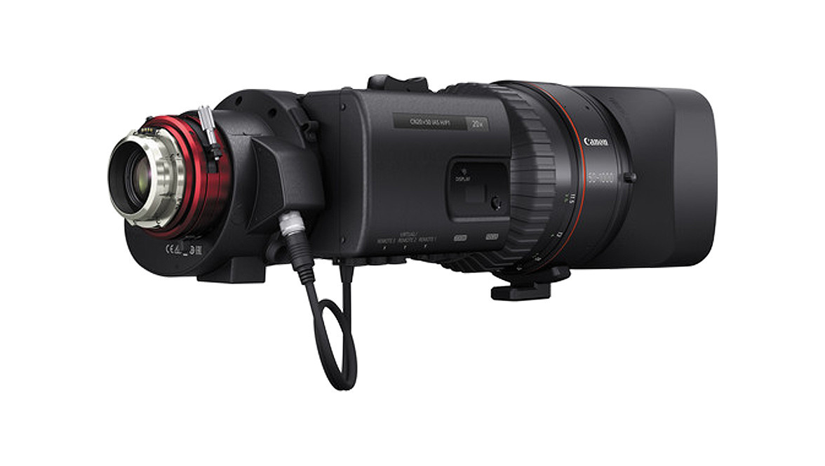 Canon 50-1000mm CINE-SERVO CN20x50 Cinema Zoom T5.0-8.9 - PL Mount ...