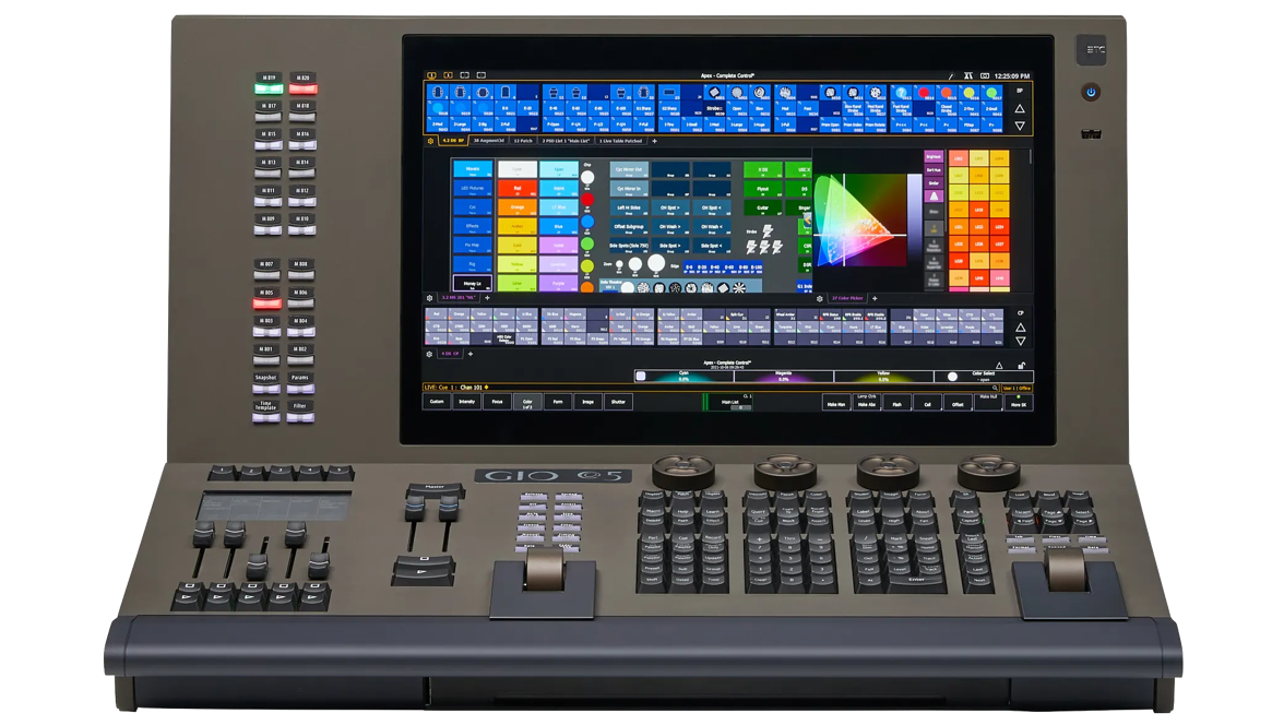 ETC GIO @5 - 4K Gio @5 Console, 4096 Outputs | Power / Accessories ...